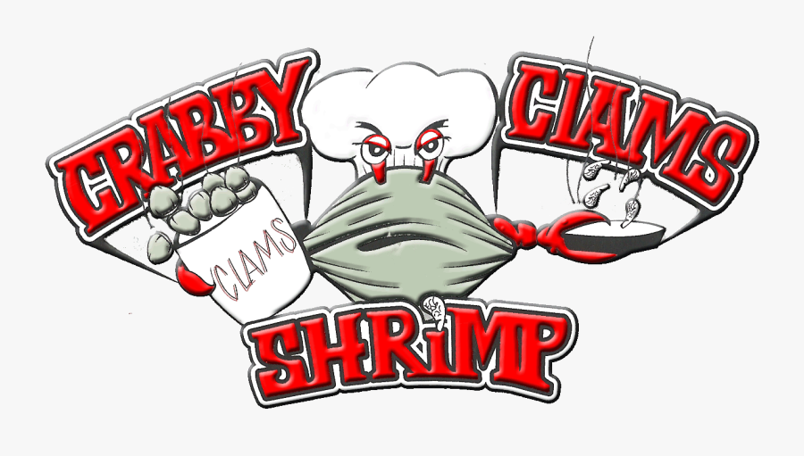 Welcome To Crabby Clams Shrimp Company - Cartoon , Free Transparent ...