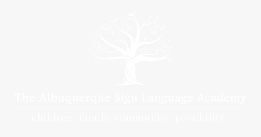 The Albuquerque Sign Language Academy Logo - Vr Icon White Png , Free ...