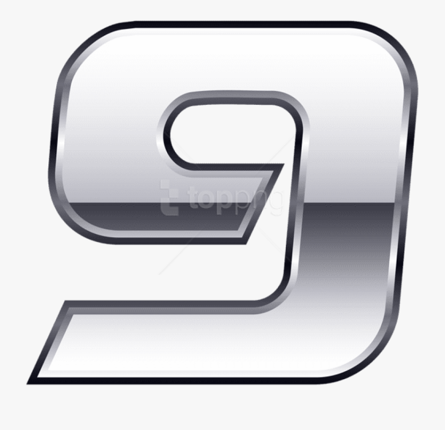 Silver Number Nine Transparent Png Clip Art - Transparent Nine , Free ...