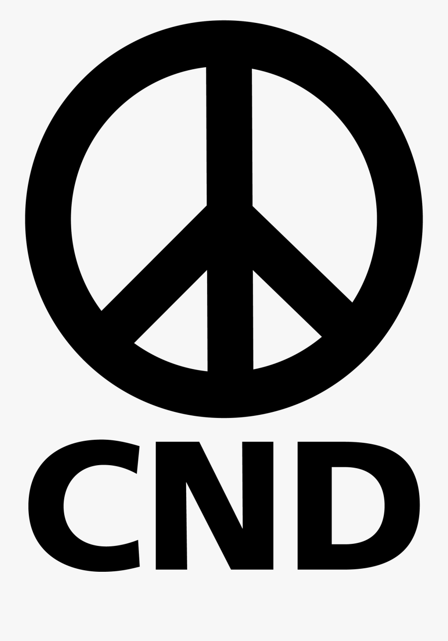 Clip Art Nuclear Disarmament Symbol - Campaign Of Nuclear Disarmament ...