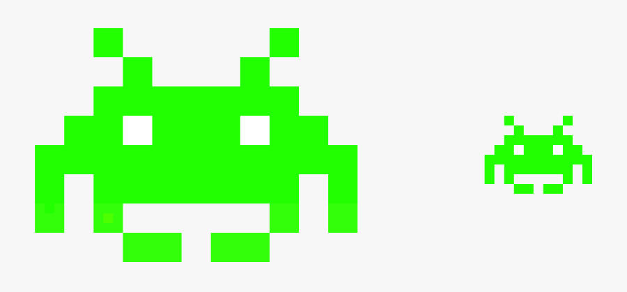 Space Invaders Alien Sprites , Free Transparent Clipart - ClipartKey