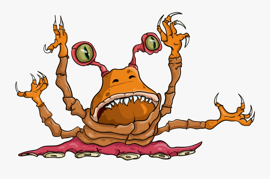 Monster, Claws, Creature - Monster , Free Transparent Clipart - ClipartKey