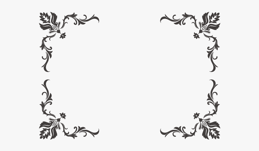 Frame Transparent Corner - 4 Corner Frame Png , Free Transparent ...