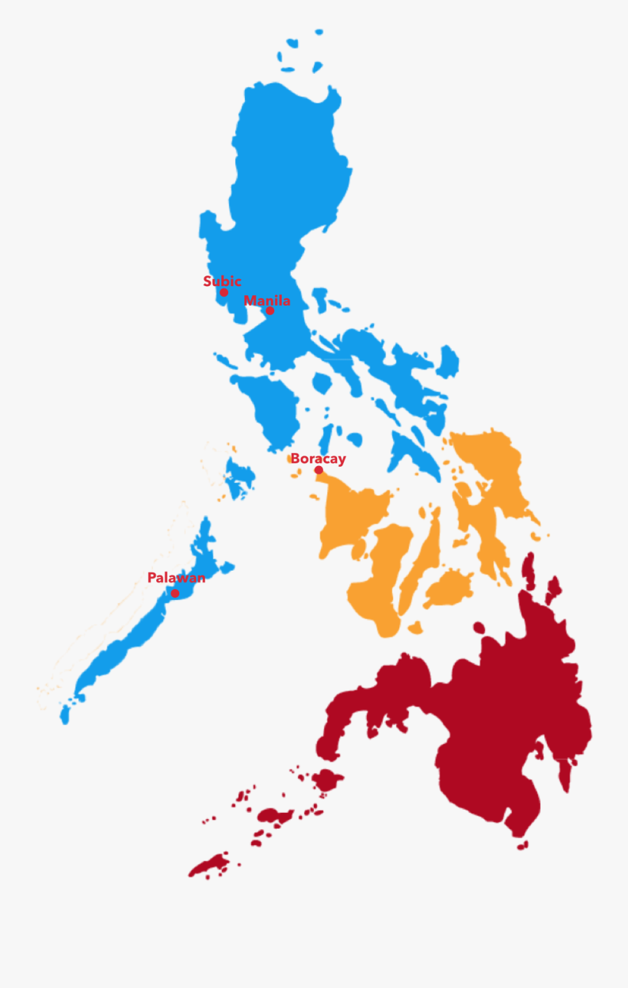 Philippine Map Vector Png , Free Transparent Clipart - ClipartKey