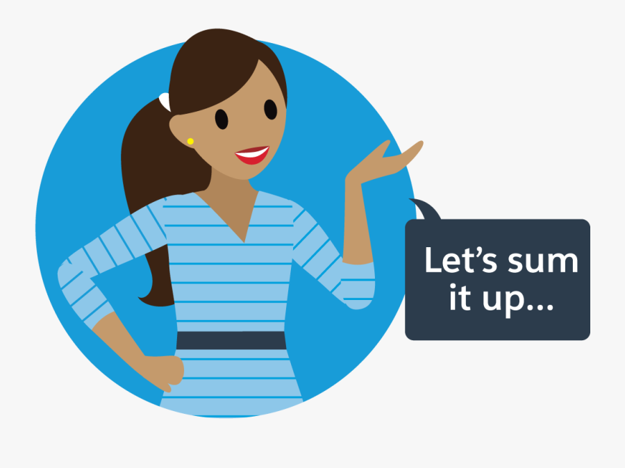Let"s Sum It Up - Girl , Free Transparent Clipart - ClipartKey