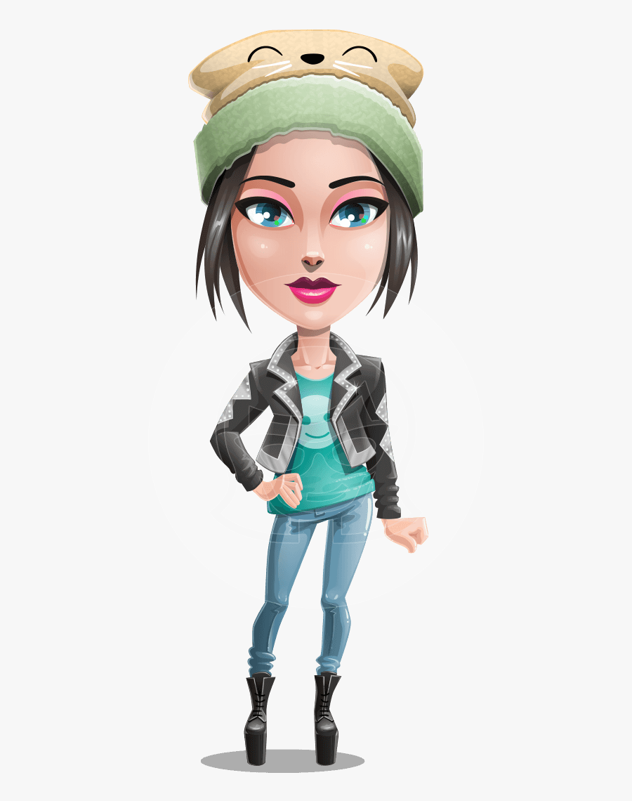 Stylish Cartoon Png , Free Transparent Clipart - ClipartKey