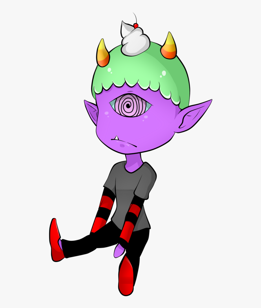 Candy Monster - Cartoon , Free Transparent Clipart - ClipartKey