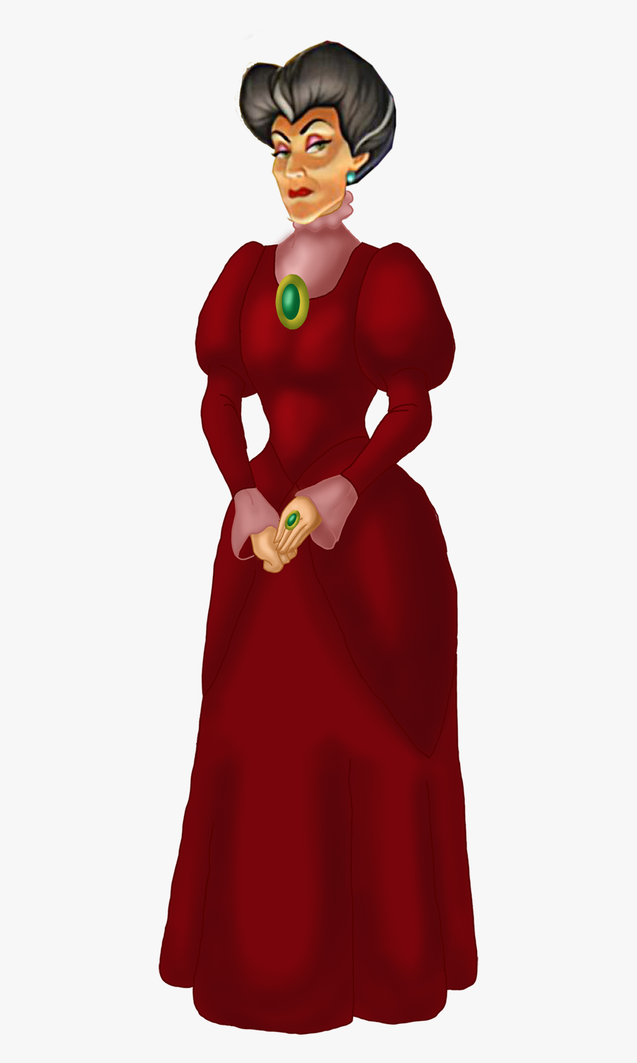 Lady Tremaine [cinderella] - Lady Tremaine Transparent Background ...