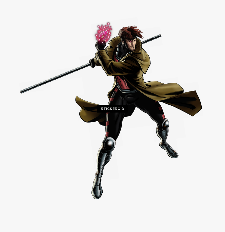 Gambit Габит Superheroes X-men , Free Transparent Clipart - ClipartKey