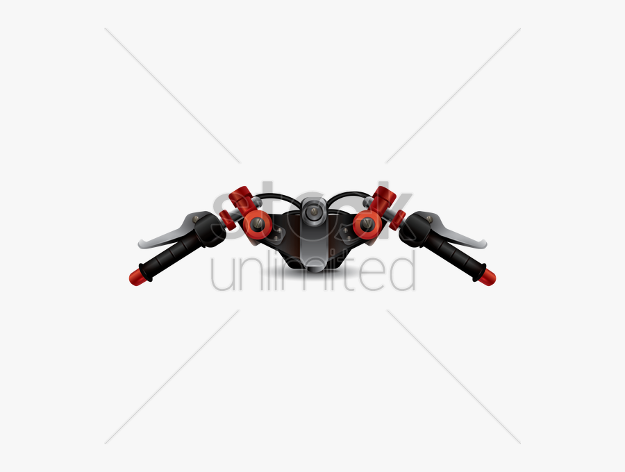 Free Motorcycle Handlebars Vector Image - Motorcycle Handlebar Png ...