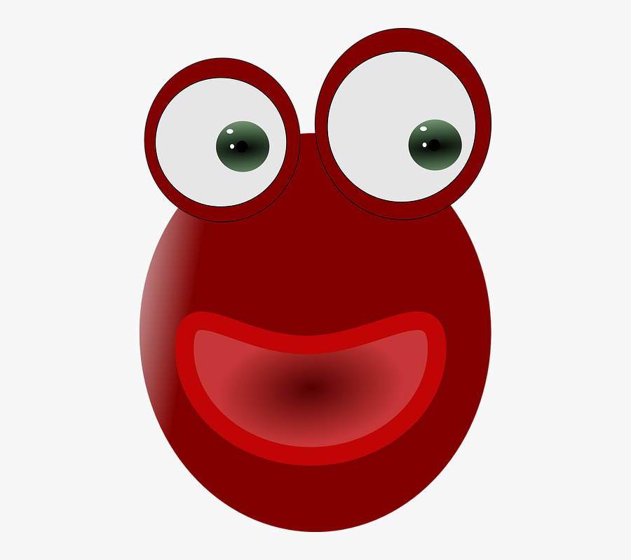 Red, Eye, Face, Happy, Smile Frog, Red Frog - Cartoon , Free ...