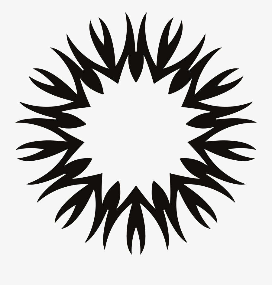 Thumb Image - Black Sun Graphic Png , Free Transparent Clipart - ClipartKey
