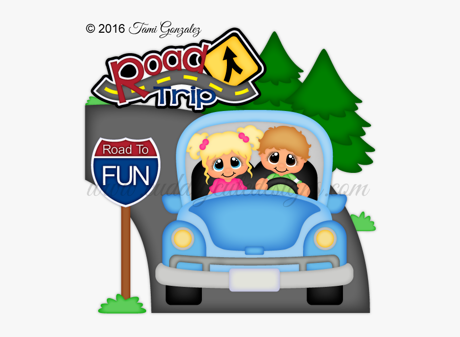 Transparent Road Trip Car Clipart - Road Trip Clipart , Free ...