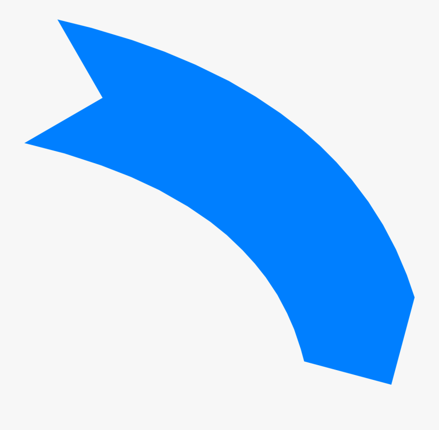Transparent Background Curved Arrow Curved Line Clipart , Free ...