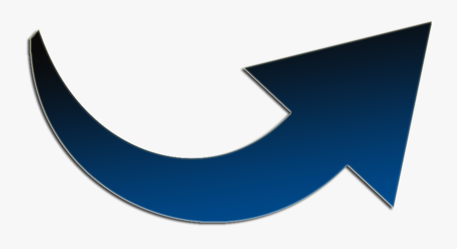 Curved Arrow Pointing Right Icon - Curved Arrow Pointing Right , Free ...