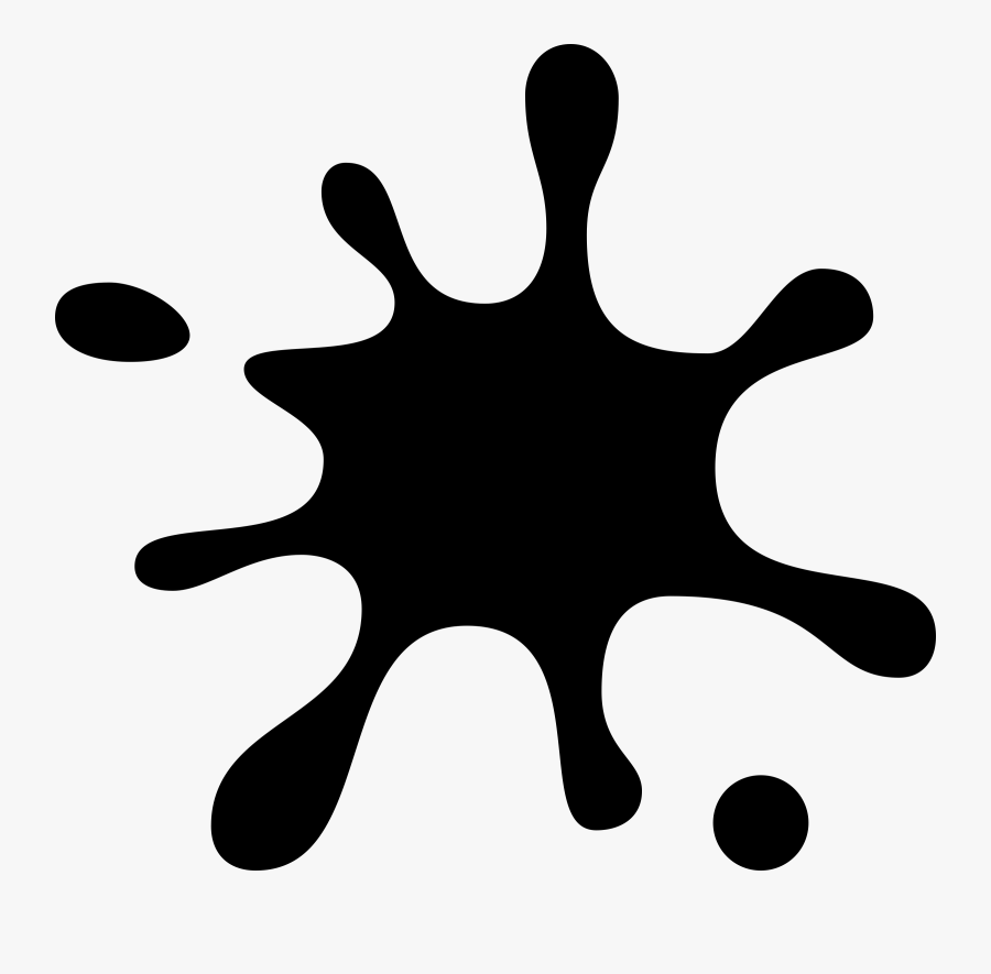 Paint Splatter Clipart Black And White Clip Art Paint Splatters 