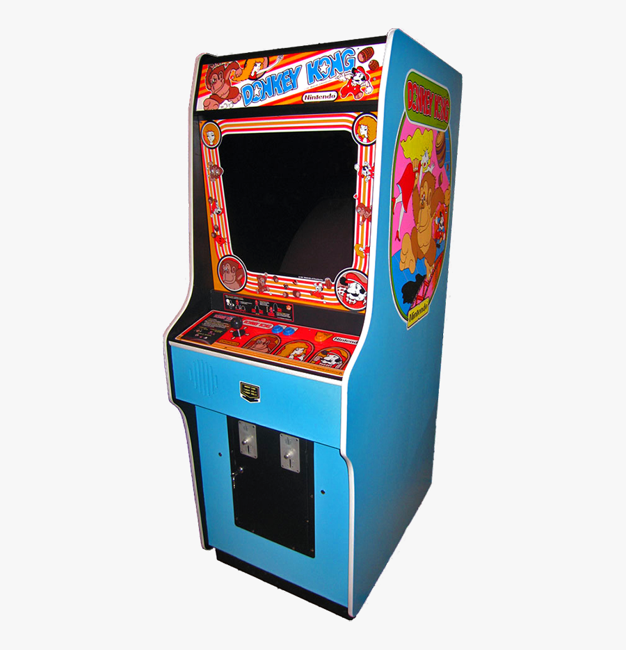 Transparent Arcade Machine Clipart - Japanese Donkey Kong Arcade ...