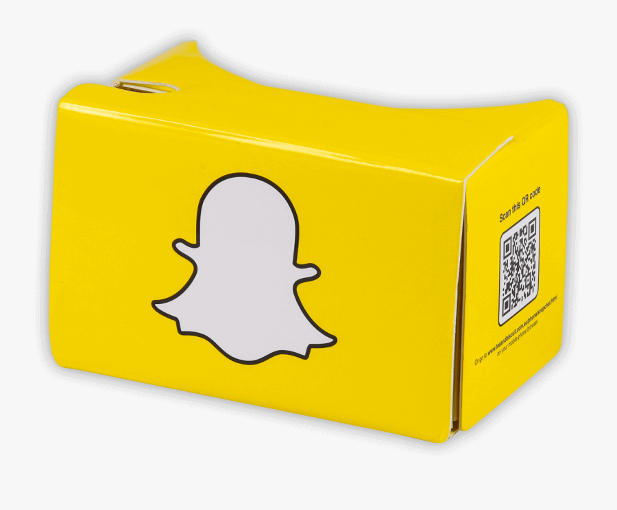 0 Deluxe Branded Vr Cardboard Front View - Snapchat , Free Transparent ...