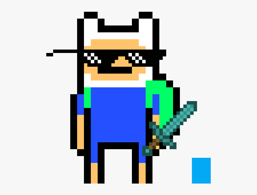 Adventure Time Pixel Finn , Free Transparent Clipart - ClipartKey