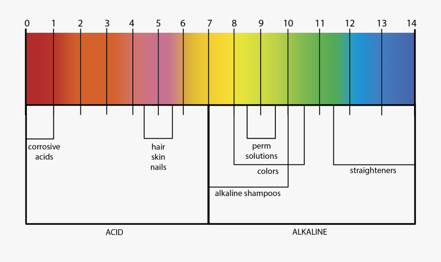 Clip Art Ph Scale Coloring - Ph Scale Hair Color , Free Transparent ...