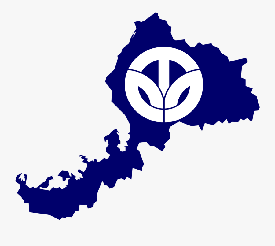 Prefecture Flag Map , Free Transparent Clipart - ClipartKey