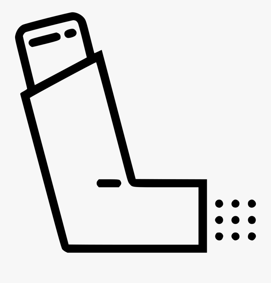 Inhaler - Inhaler Drawing Easy , Free Transparent Clipart - ClipartKey
