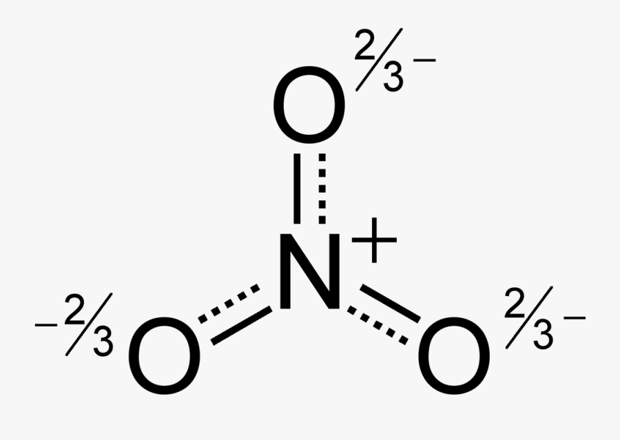 Clip Art Nitrite Lewis Structure - Resonance Hybrid Of Nitrate Ion ...