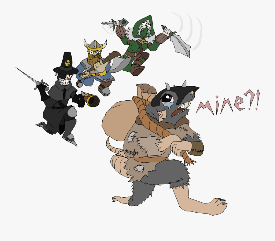 Vermintide Sack Rat , Free Transparent Clipart - ClipartKey
