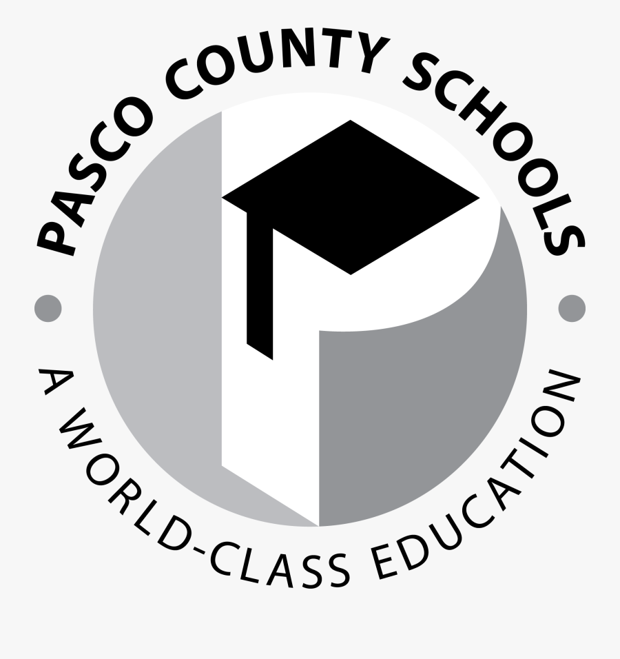 Pcs Emblem Logo Grayscale Png - Pasco County School District , Free ...