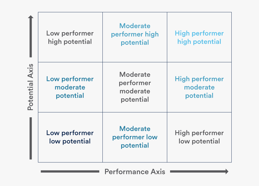 Succession Planning 9 Box Grid , Free Transparent Clipart - ClipartKey