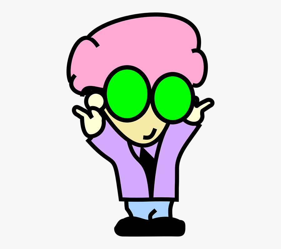 Geek Clipart Geeky Girl - Nerd Clip Art Pngs , Free Transparent Clipart ...