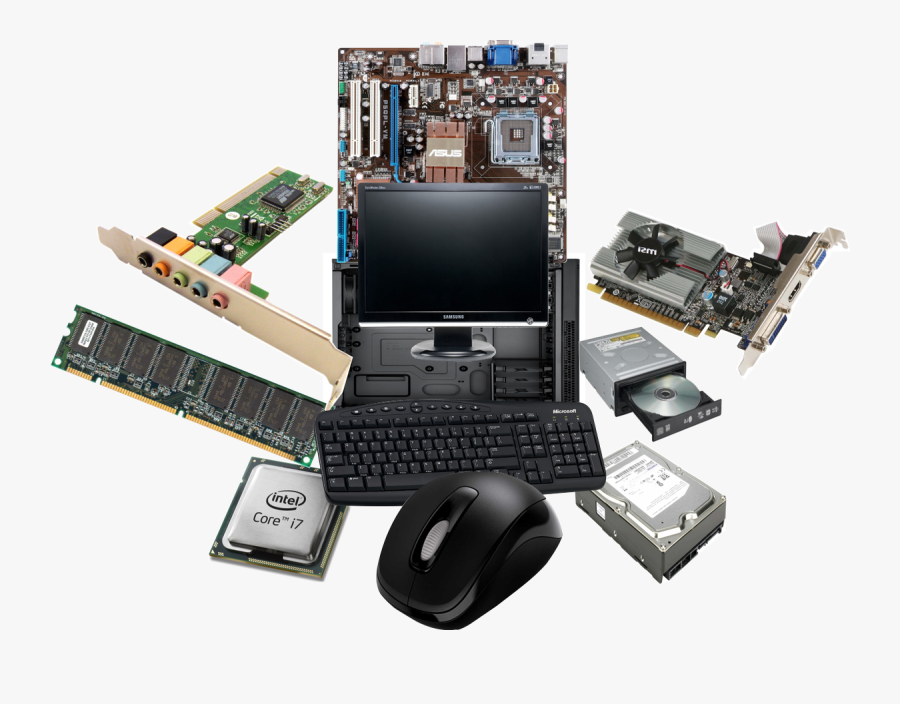 Clip Art Old Computer Parts - Computer Hardware , Free Transparent ...