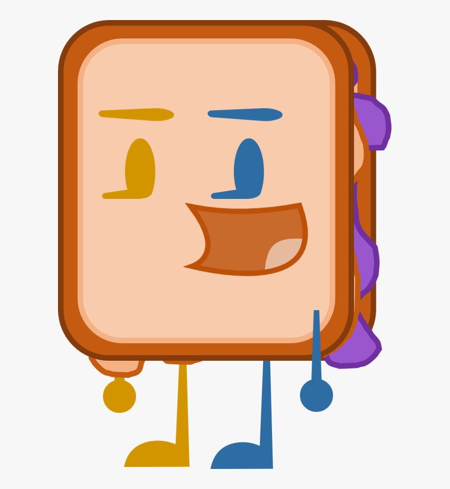 Peanut Butter Clipart Bfdi - Peanut Butter Jelly Bfdi , Free ...