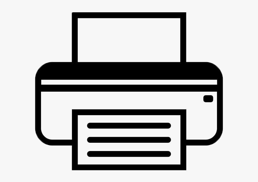 Simple Printer Icon , Free Transparent Clipart - ClipartKey