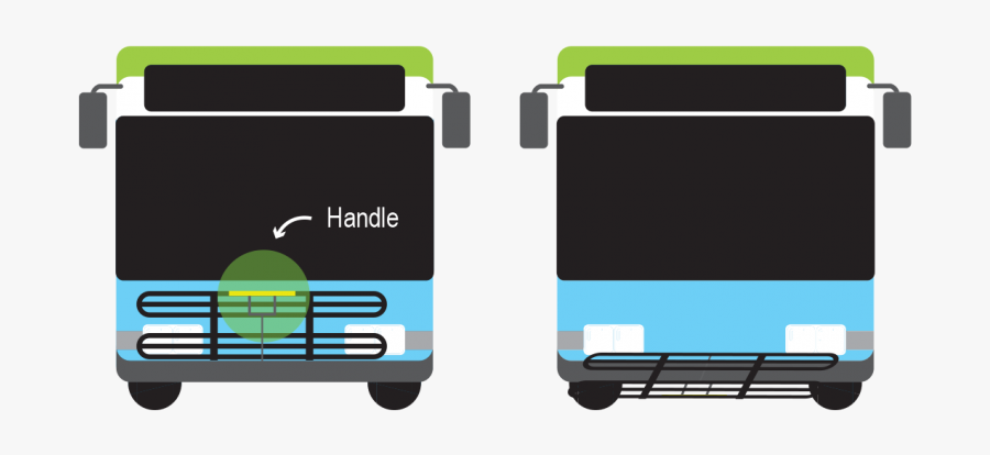 Bus Bike Rack Illustration , Free Transparent Clipart - ClipartKey