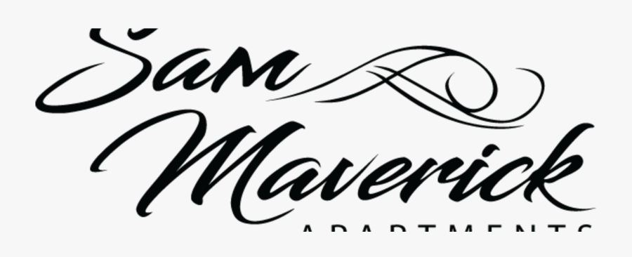 Sam Maverick Apartments - Calligraphy , Free Transparent Clipart ...