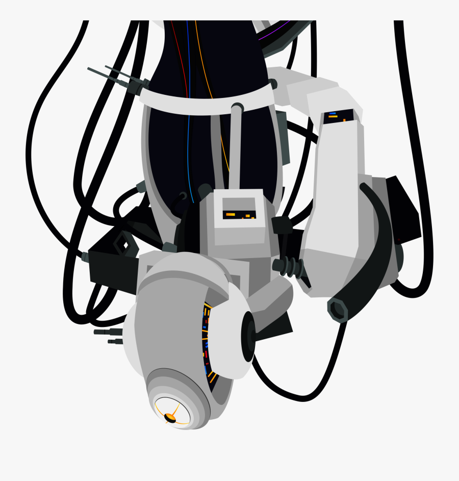 Glados Portal 1 , Free Transparent Clipart - ClipartKey