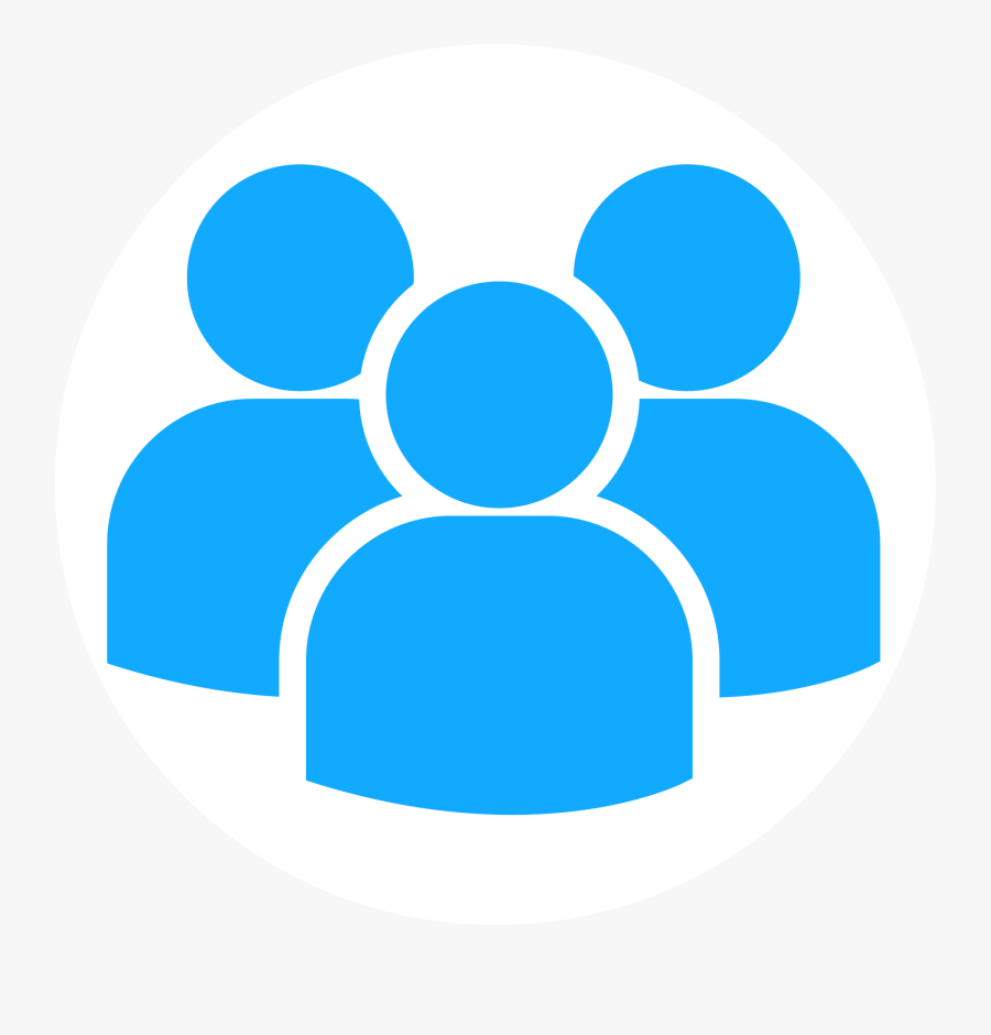 Clip Art Blue People Icon - People Icon Blue Png , Free Transparent ...