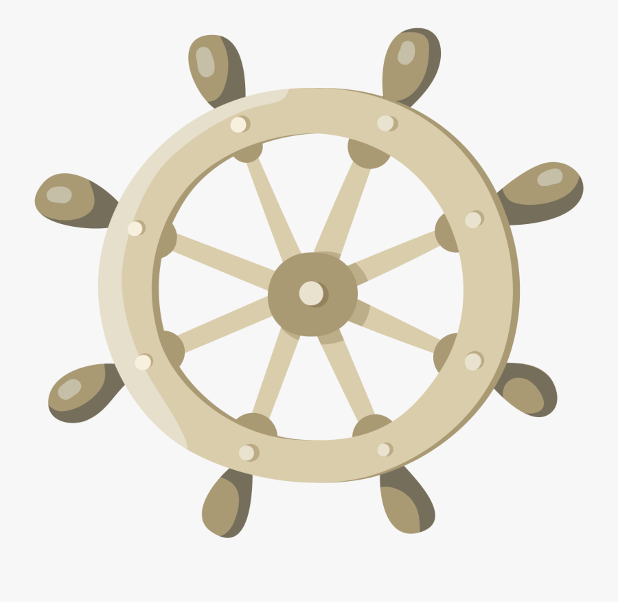 Clip Art Rudder Steering Cartoon - Printable Nautical Invitation ...