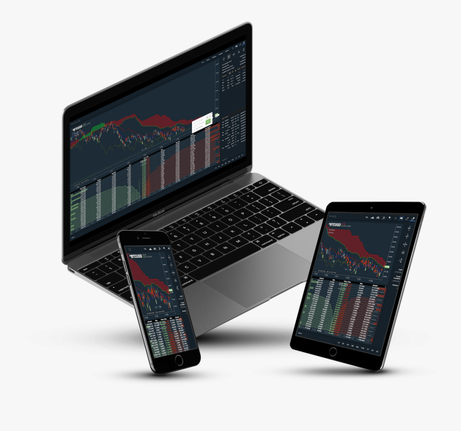 Crypto Laptop Mobile 1 Chartiq - Forex Black Laptop Png , Free ...