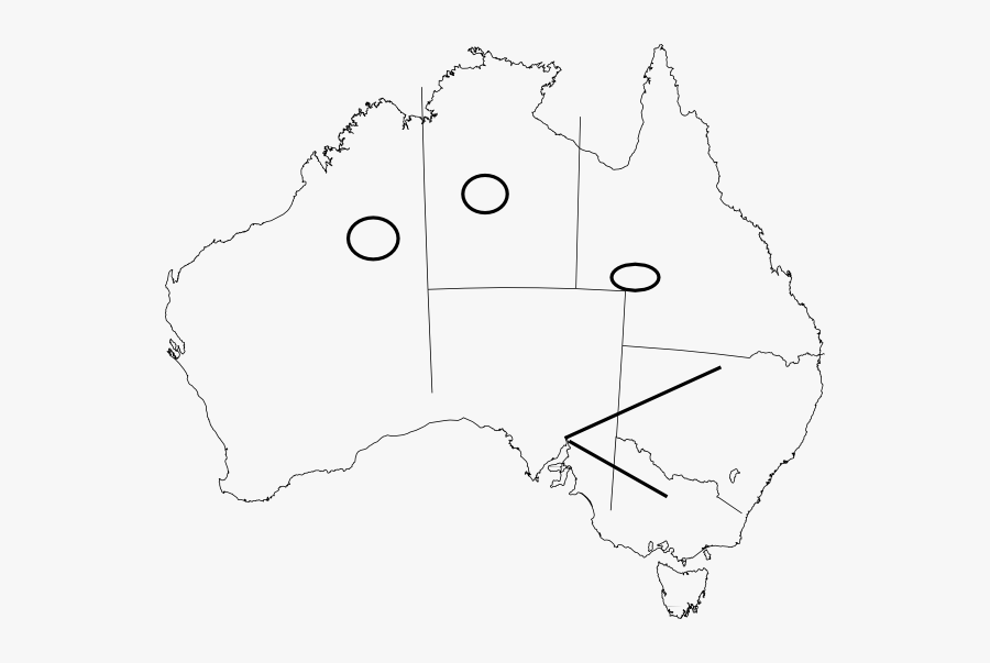 Map Of Australia Svg Clip Arts - Line Art , Free Transparent Clipart ...
