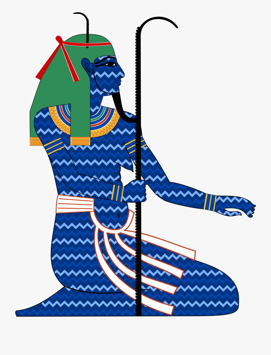 Nun Egyptian God Clipart , Png Download - Hapi God , Free Transparent ...