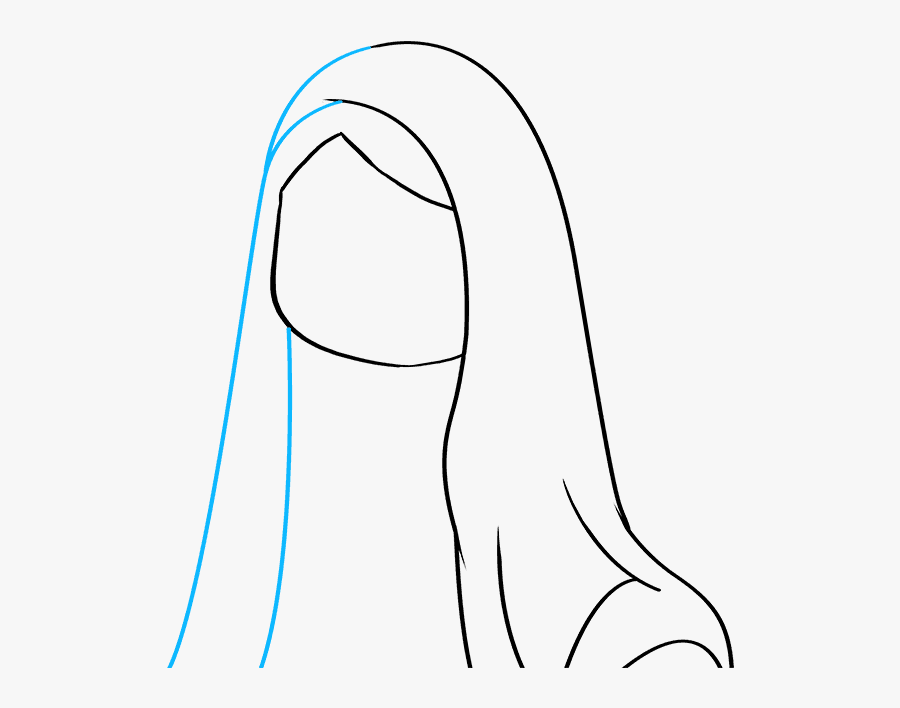 How To Draw Virgin Mary - Line Art , Free Transparent Clipart - ClipartKey