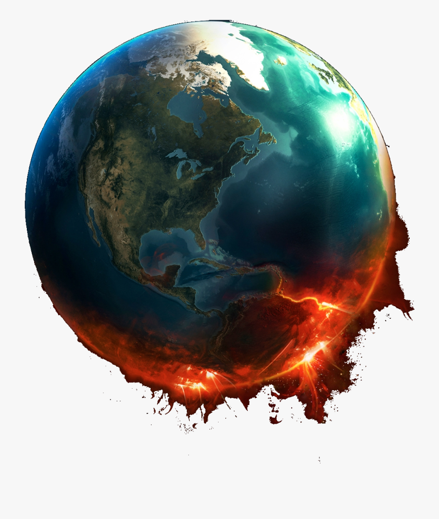 Transparent Ire Clipart - Earth On Fire Png , Free Transparent Clipart ...