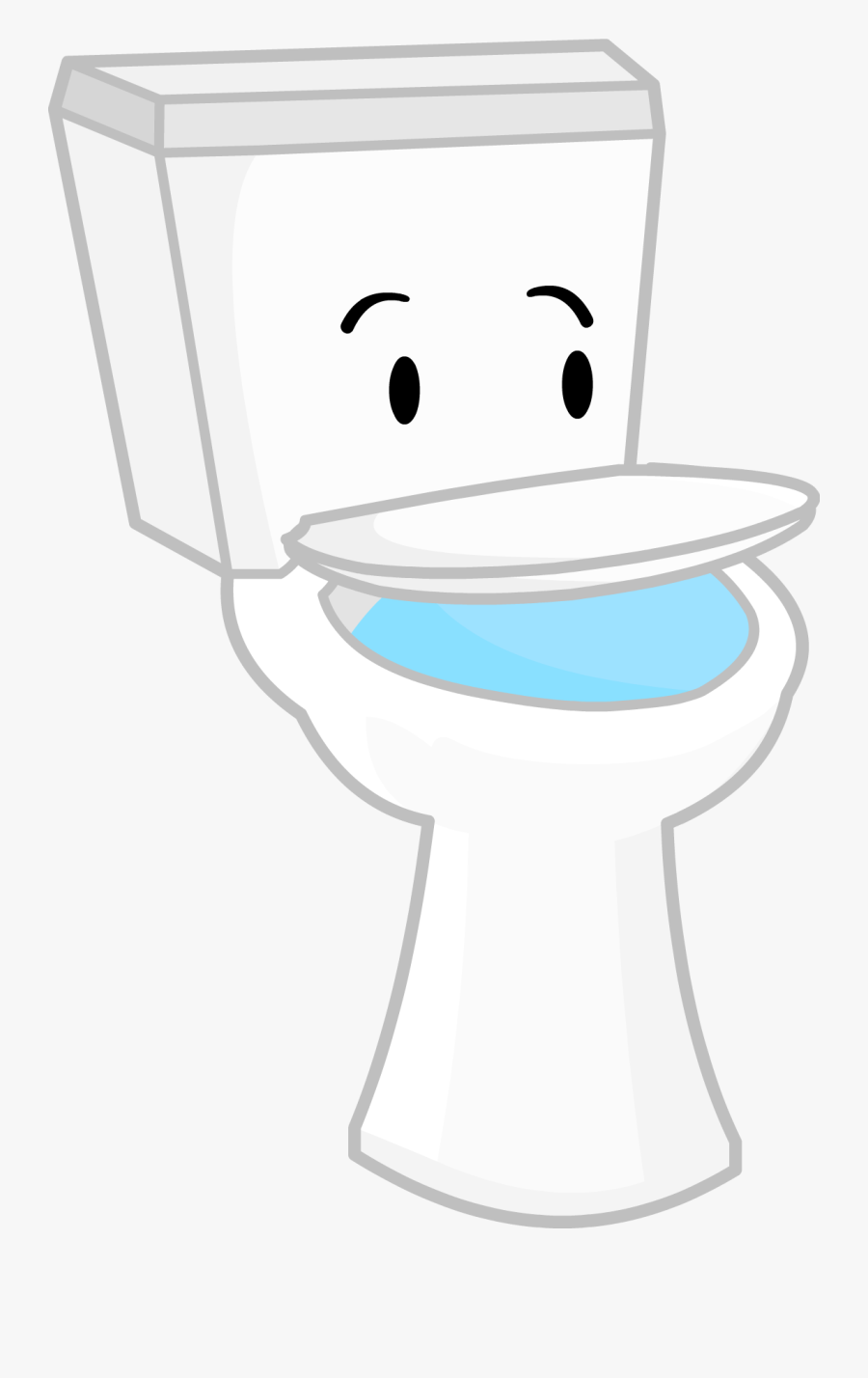 Transparent Toilet Cartoon Png - Inanimate Insanity Toilet , Free ...