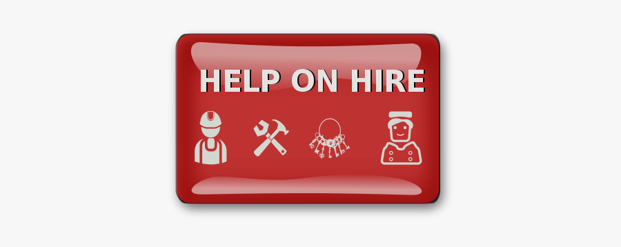 Help On Hire Sign Clip Art - Digital Clock , Free Transparent Clipart ...