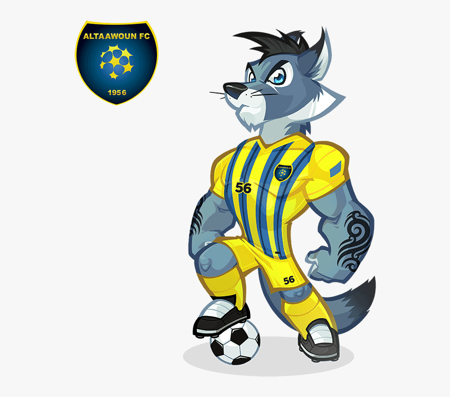 Saudi Arabian Sport Mascot Design Football National - Al-taawoun Fc ...