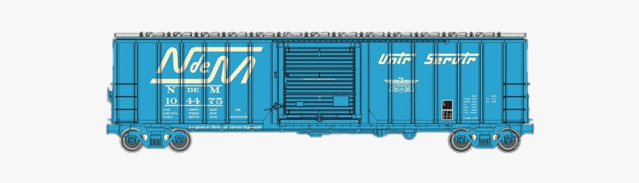 Blue Boxcar - Boxcar Transparent , Free Transparent Clipart - ClipartKey