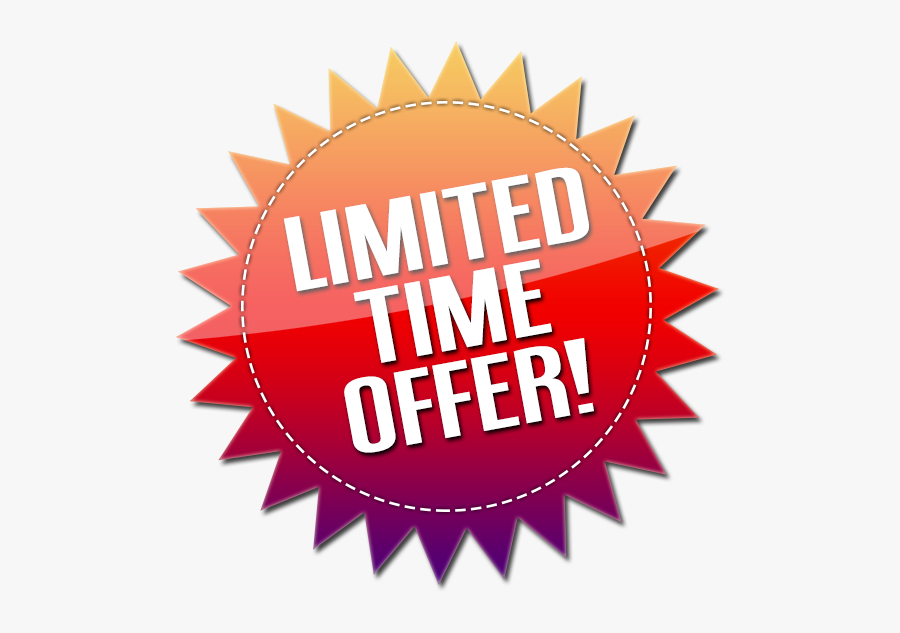 Limited Time Offer Free , Free Transparent Clipart - ClipartKey