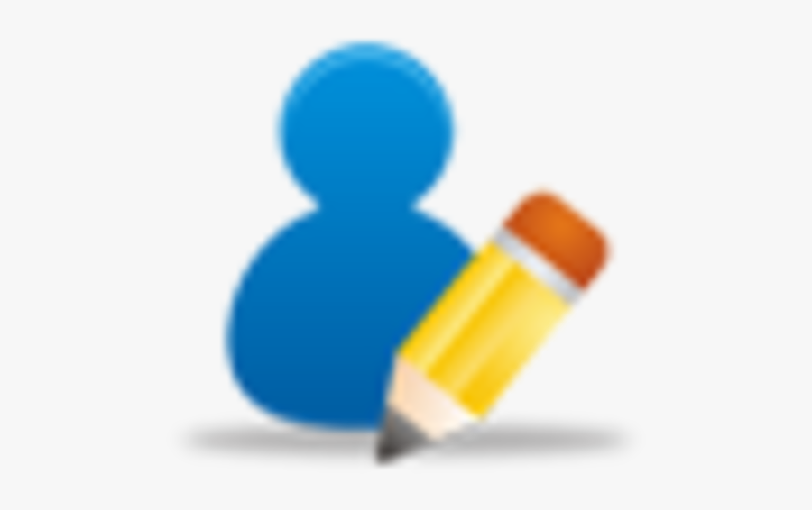 Edit My Profile Icon , Free Transparent Clipart - ClipartKey